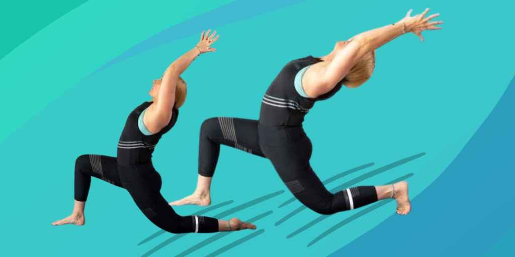 How to Do Crescent Low Lunge Pose in Yoga - Backbend | Anjaneyasana